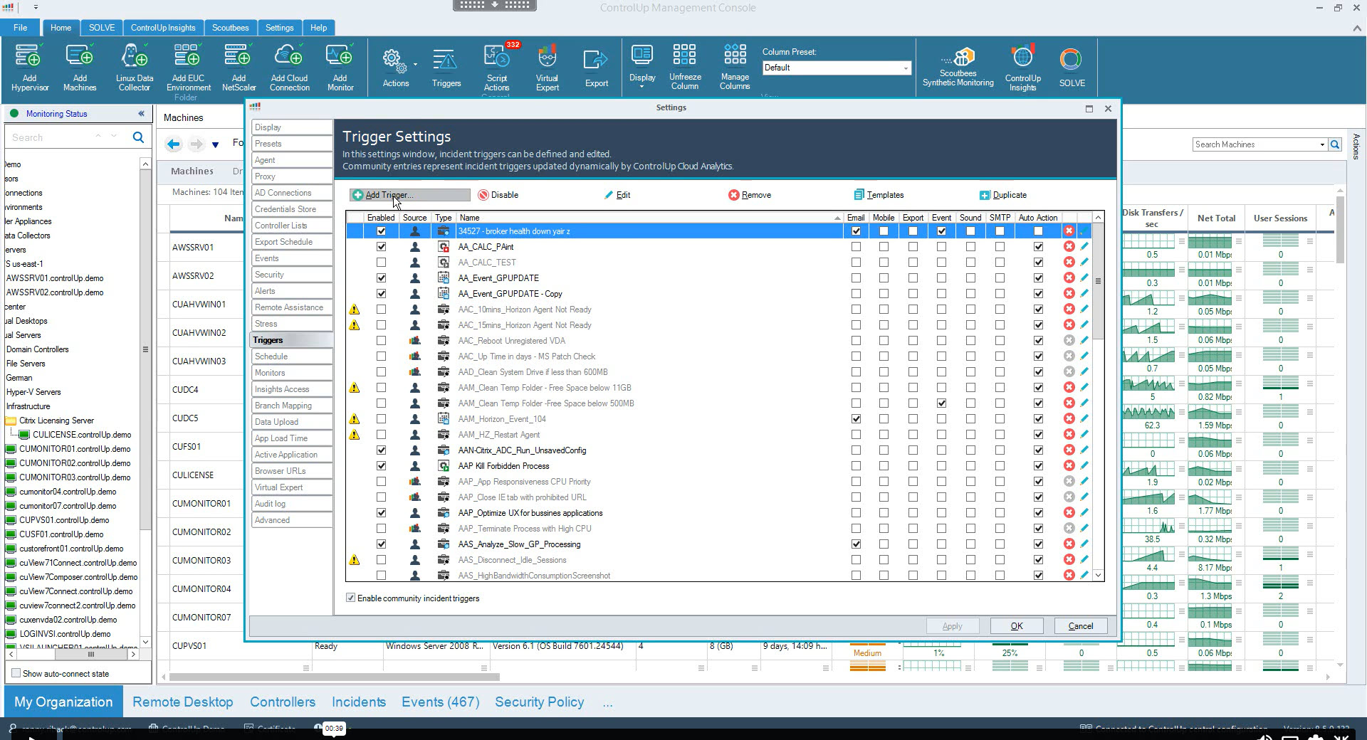 Configuring a Scheduled Trigger - ControlUp Academy